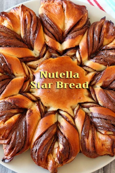 Braided Nutella Star Bread Recipe | El Mundo Eats