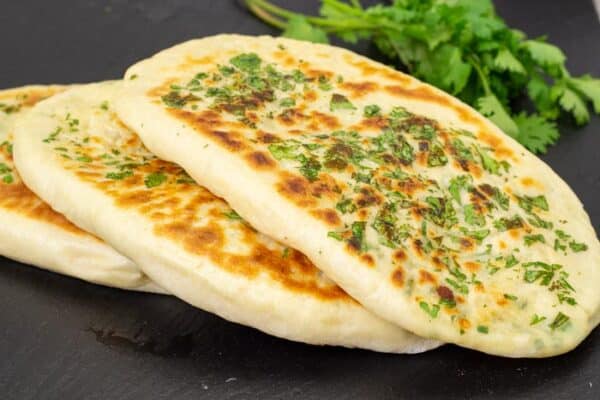 Cheese Stuffed Naan Bread Recipe | El Mundo Eats