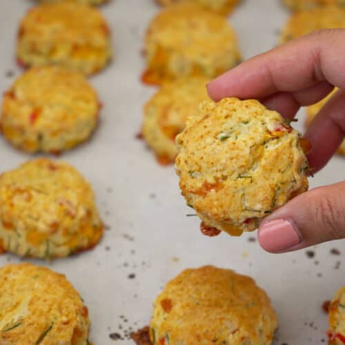 Chili Cheese Flaky Biscuits - El Mundo Eats