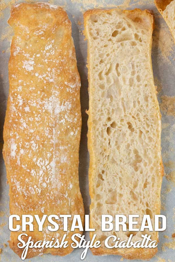 Crystal Bread (Spanish Style Ciabatta) - El Mundo Eats
