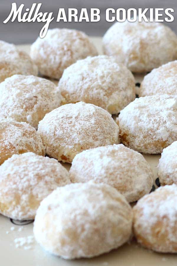 Milky Arab Cookies Recipe | El Mundo Eats