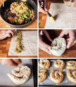 Baked Potato Phyllo Samosa - El Mundo Eats