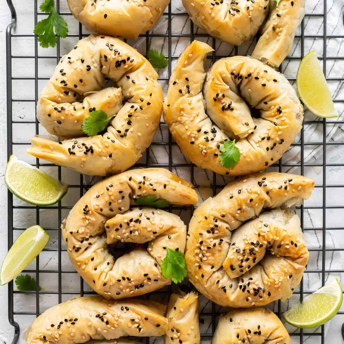 Baked Potato Phyllo Samosa - El Mundo Eats