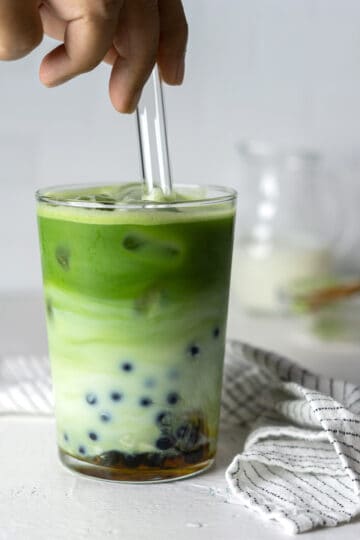 Matcha Boba Tea - El Mundo Eats