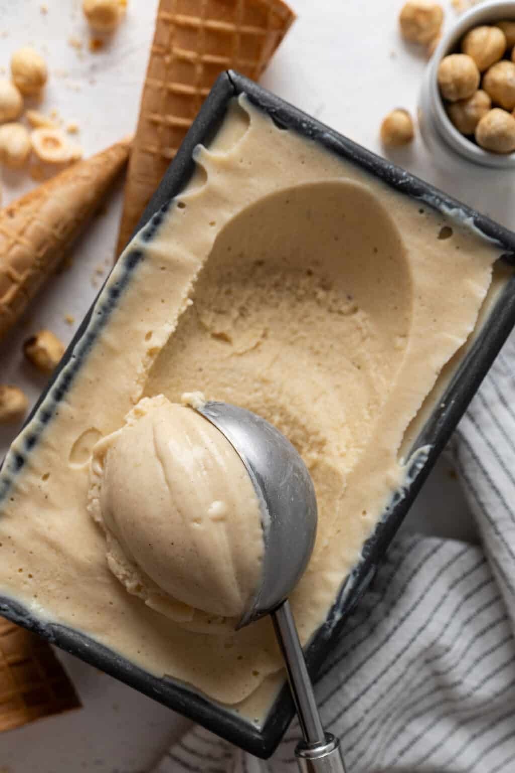 The Best Hazelnut Ice Cream - El Mundo Eats