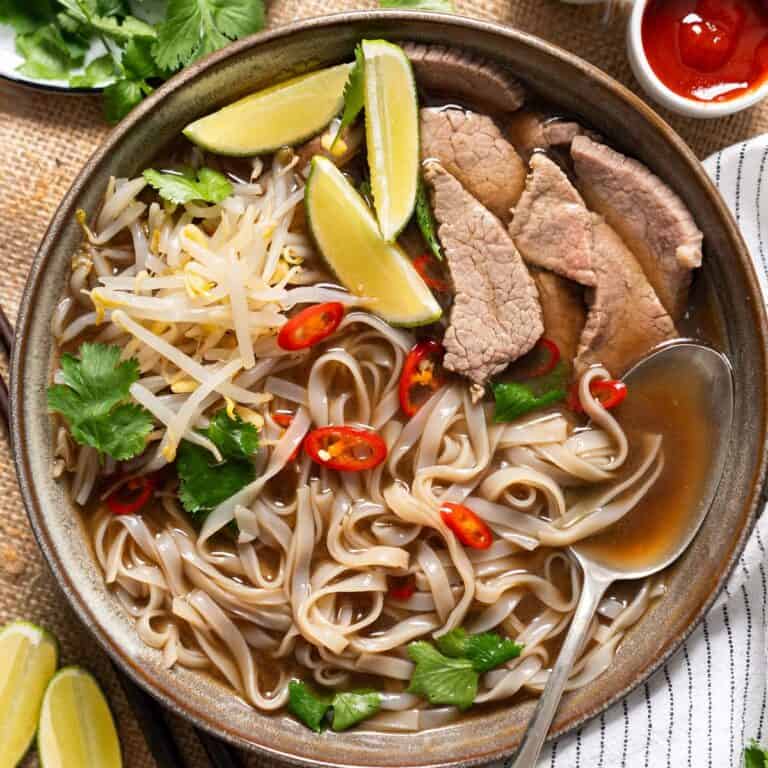 Easy Beef Pho Recipe - El Mundo Eats