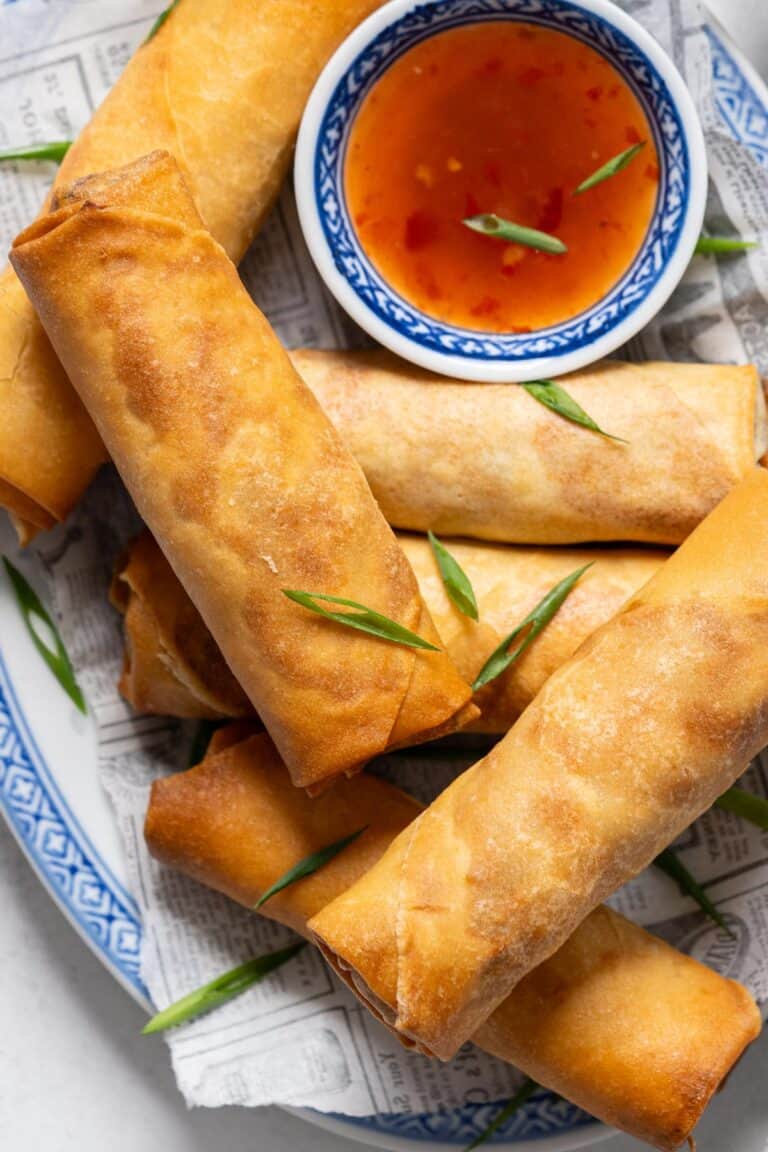 Crispy Chinese Spring Rolls - El Mundo Eats