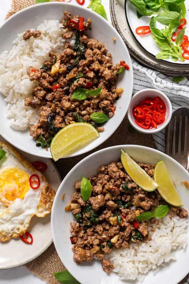 Thai Basil Beef - El Mundo Eats