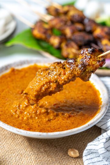 Authentic Malaysian Satay Sauce - El Mundo Eats