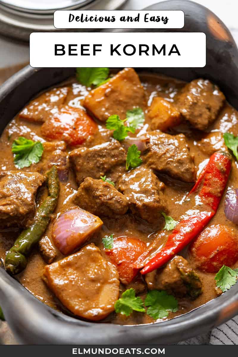Beef Korma - El Mundo Eats