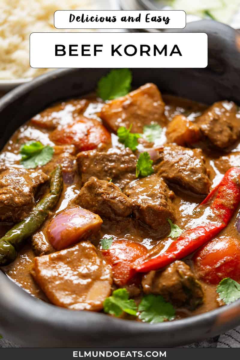 Beef Korma - El Mundo Eats