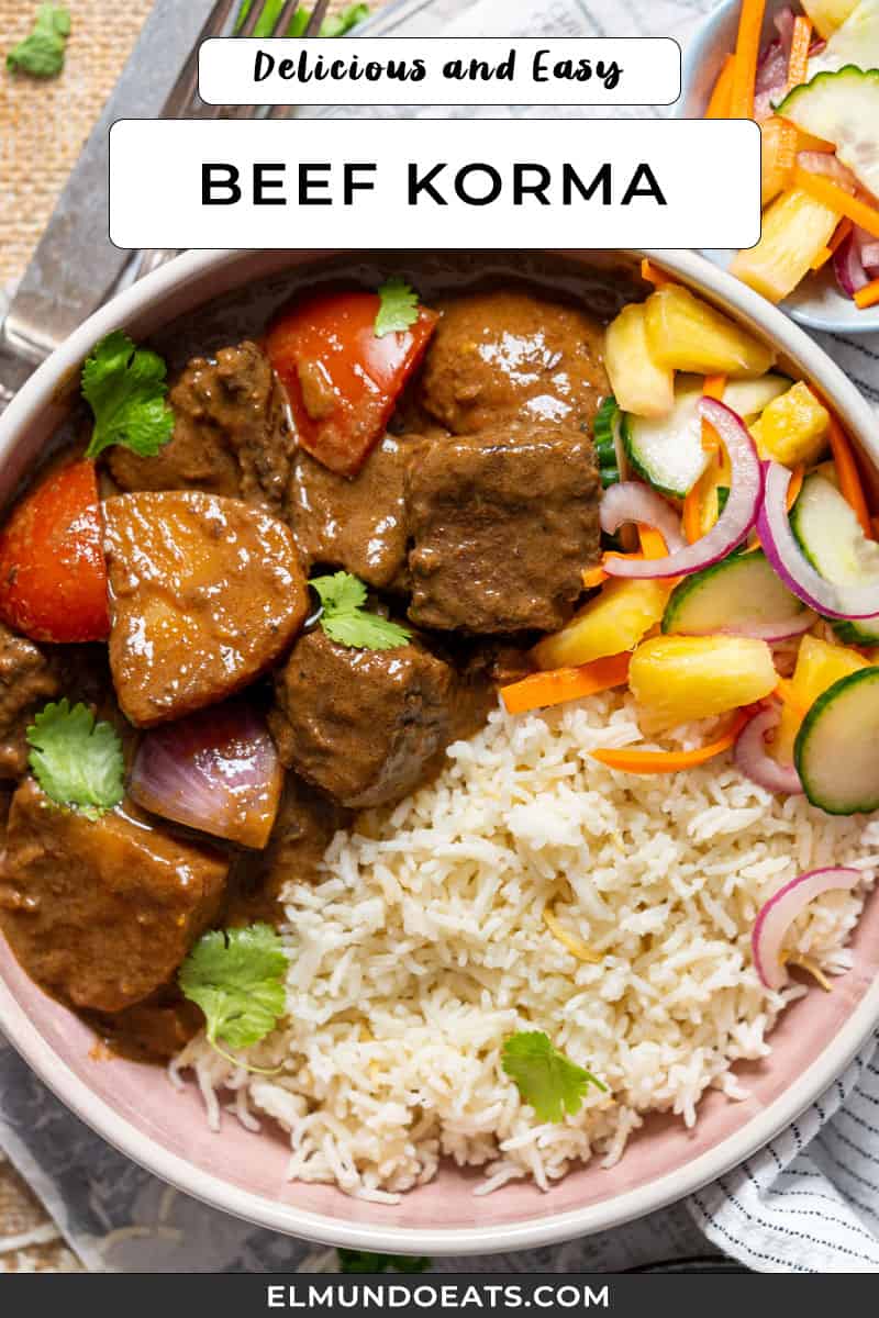 Beef Korma - El Mundo Eats