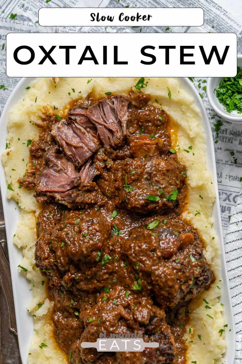 Slow Cooker Spanish Oxtail Stew (Rabo De Toro) - El Mundo Eats